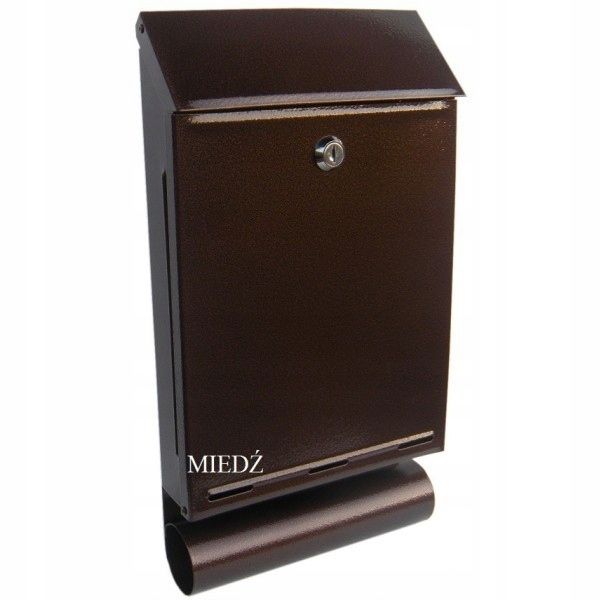 SKRZYNKA NA LISTY Z TUBĄ A-4T MIEDŹ-ANTYK – 218541562 - ERLI.pl