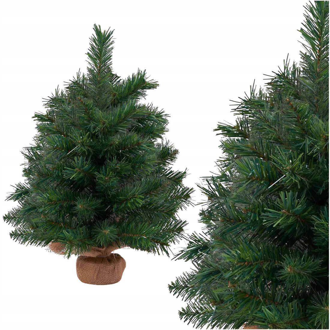 CHOINKA SZTUCZNA ŚWIĄTECZNA SOLIDNA MAŁA 50cm ZIELONA GĘSTA ŁADNA JAK ...