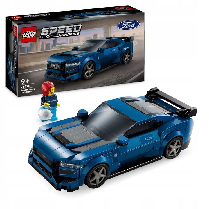 KLOCKI LEGO SPEED CHAMPIONS FORD MUSTANG DARK HORSE LEGO AUTA SAMOCHODY ...