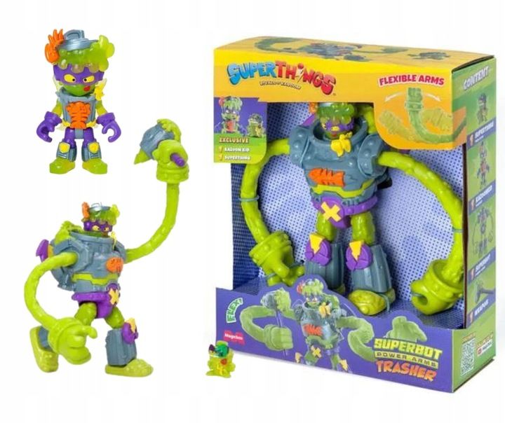 SuperThings TRASHER Superbot Power Arms Robot Super Zings – 219298877 ...