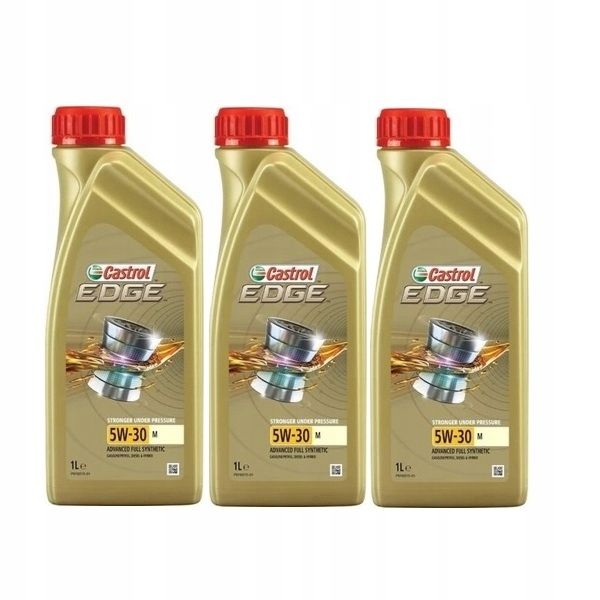CASTROL EDGE 5W30 M BMW LL-04 MB 229.51 229.52 olej silnikowy 15BC8D 3L ...