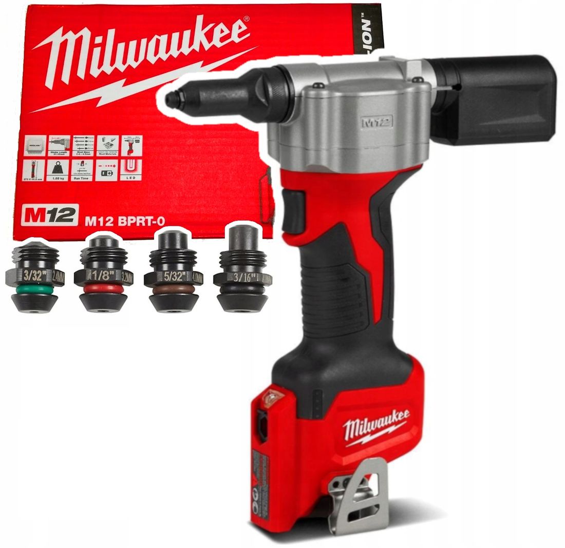 Milwaukee M12 BPRT-0 Nitownica akumulatorowa BODY 4933464404 ...