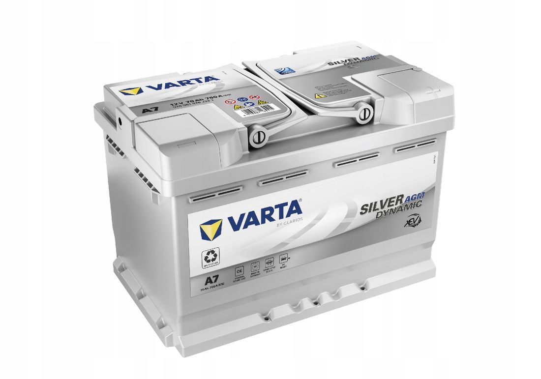 Akumulator Varta AGM A7/E39 12V 70Ah 760A – 219978811 - ERLI.pl