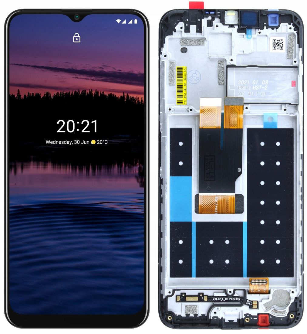 WYŚWIETLACZ EKRAN DOTYK LCD RAMKA do Nokia G20 – 219979852 - ERLI.pl