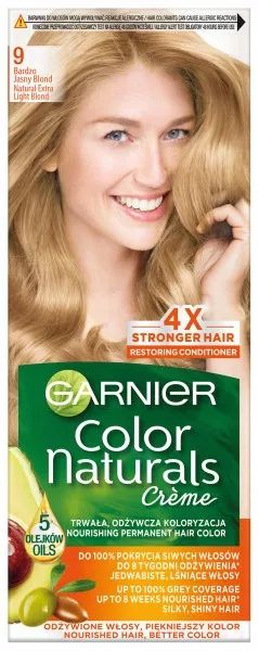 GARNIER COLOR NATURALS Farba do włosów 9 BARDZO JASNY BLOND – 219782255 ...