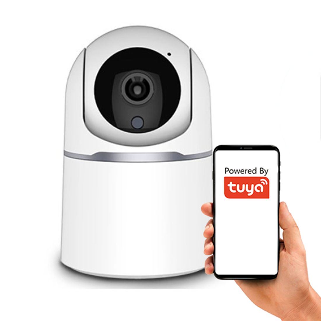 Kamera wewnętrzna obrotowa 3Mpx wykrywanie PTZ Syrena RJ45 ONVIF WiFi TUYA – 220431466 - ERLI.pl