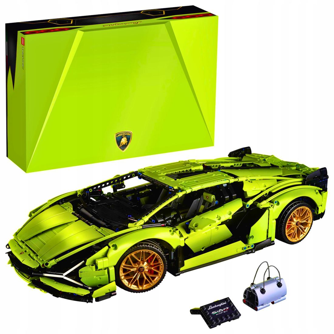 LAMBORGHINI SIAN LEGO TECHNIC technics auto KLOCKI XL samochód LAMBO ...