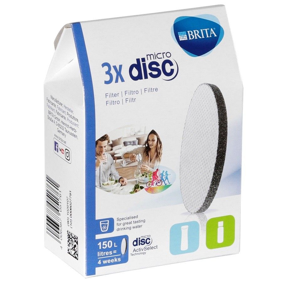 Brita MicroDisc do butelek filtrujących Fill & Go - 3 sztuki ...