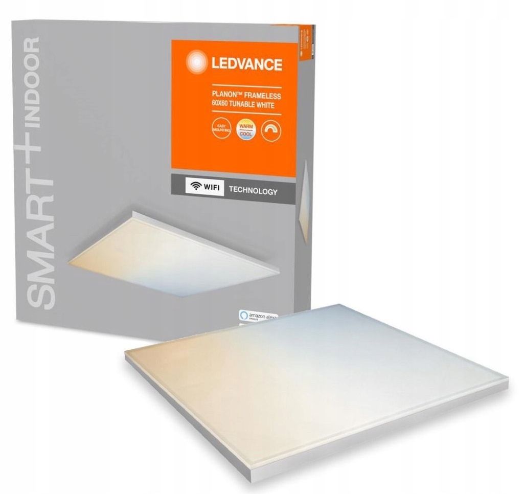 Panel LED 40W SMART+ WiFi PLANON 60X60 Ledvance TW – 222297255 - ERLI.pl