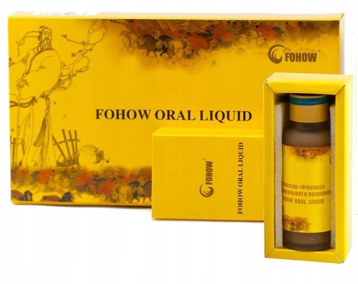 Fohow Oral Liquid Feniks Kordiceps Eliksir CORDYCEPS 4 x 30ml – 222961283 - ERLI.pl