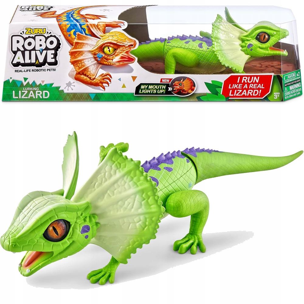 Zuru Robo Alive Robotic Lizard Jaszczurka interaktywna – 187842033 ...
