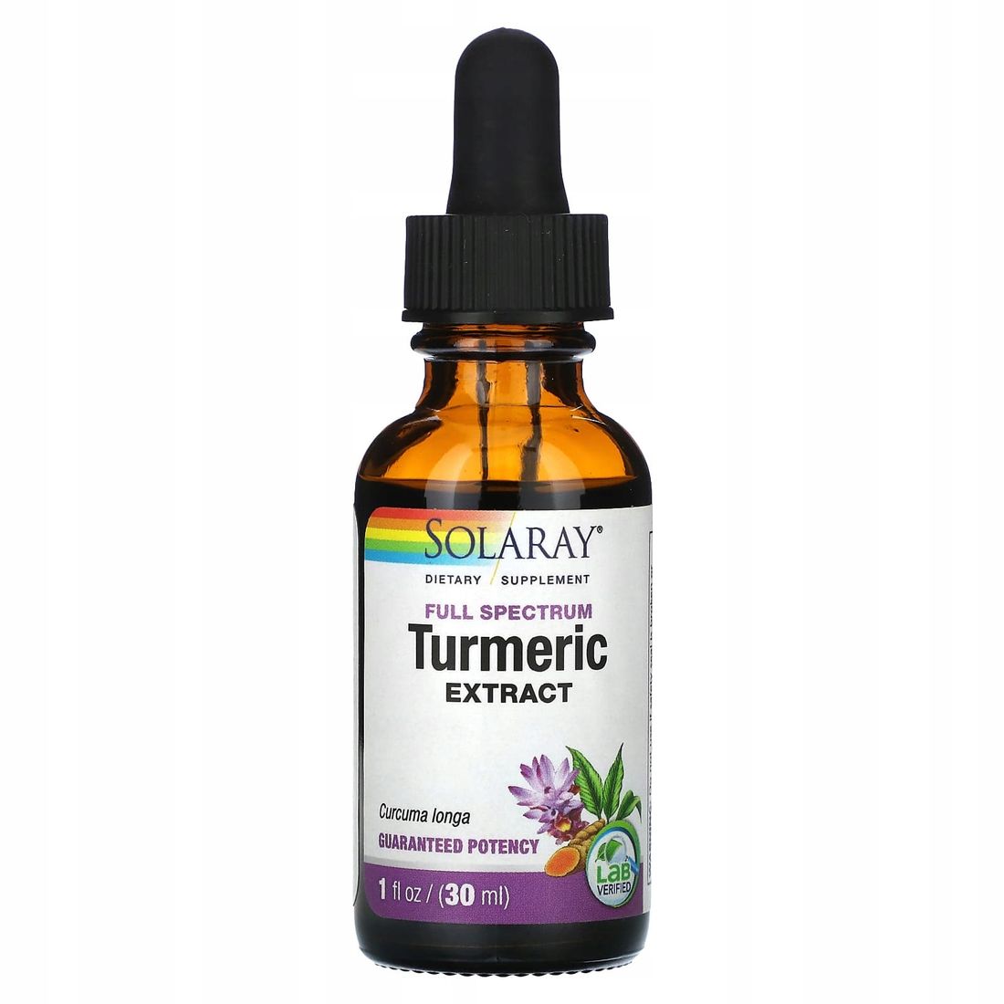 Solaray, Turmeric Extract, Full Spectrum, 1 fl oz (30 ml) – 224328784 ...