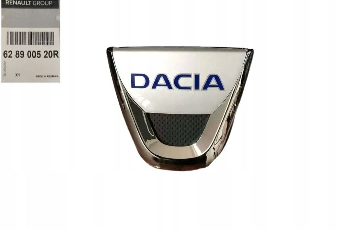 Emblemat atrapy przedniej Dacia Duster I Sandero I Logan I NOWY OE ...