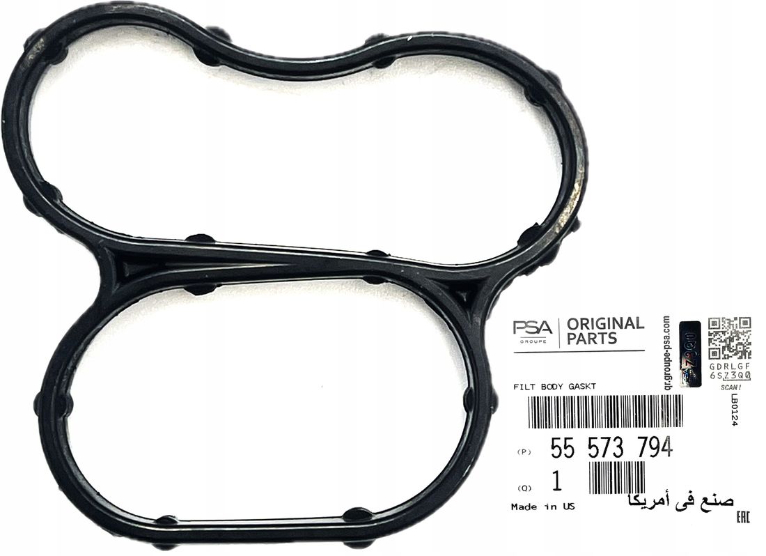 USZCZELKA ORING MISKI OLEJU KANAŁU OLEJOWEGO OPEL 1.6 CDTI 55573794 OE ...