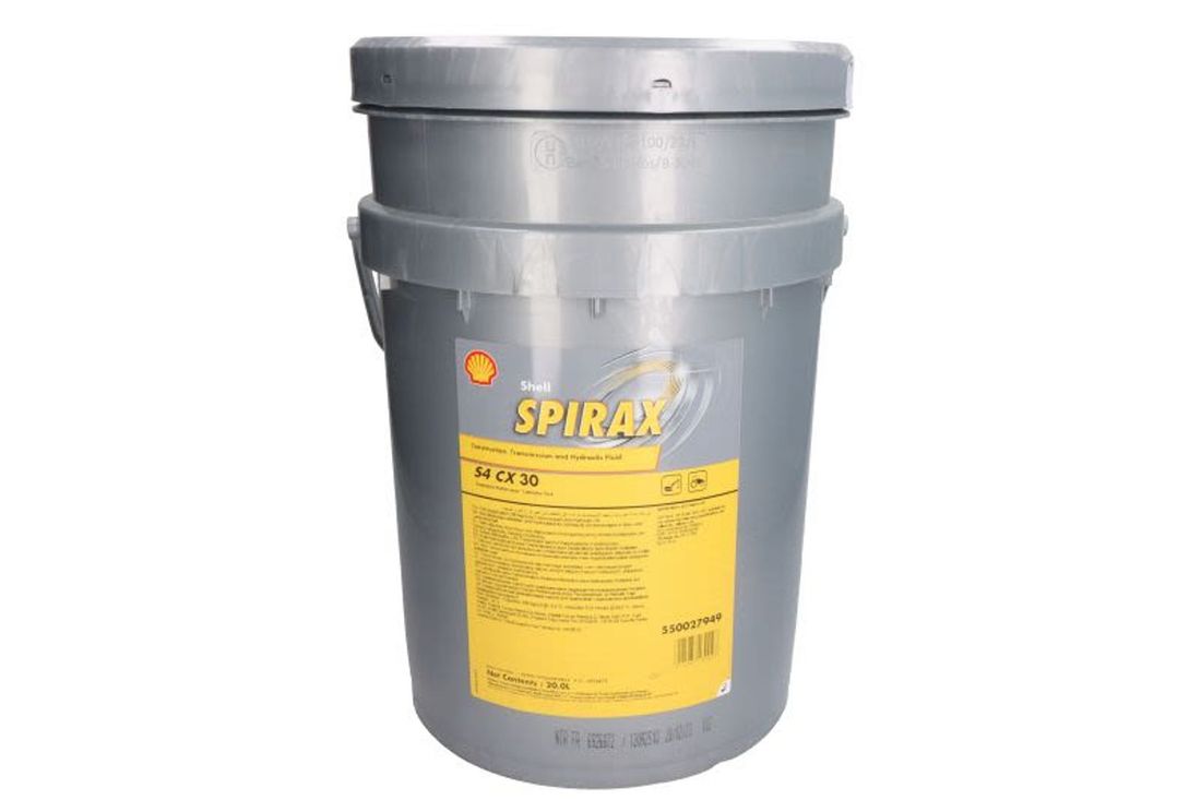 OLEJ SHELL SPIRAX S4 CX30 20L - JERRY CAN - PRZEKŁ.- HYDRAULICZNY ...
