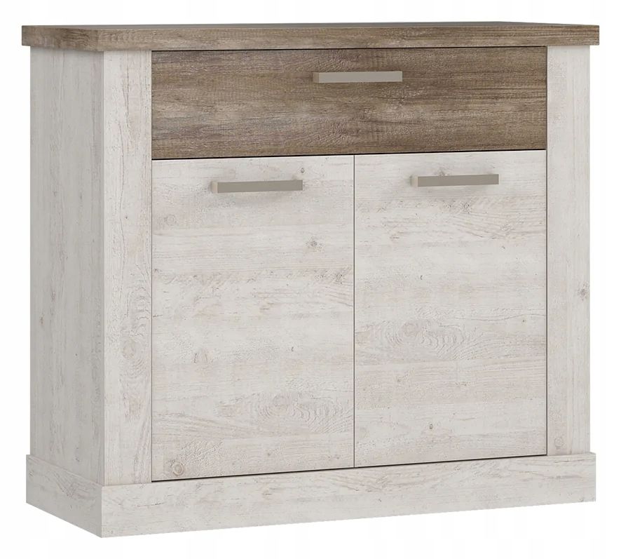 Komoda dwudrzwiowa z szufladą DURO DURK224, FORTE – 226099521 - ERLI.pl