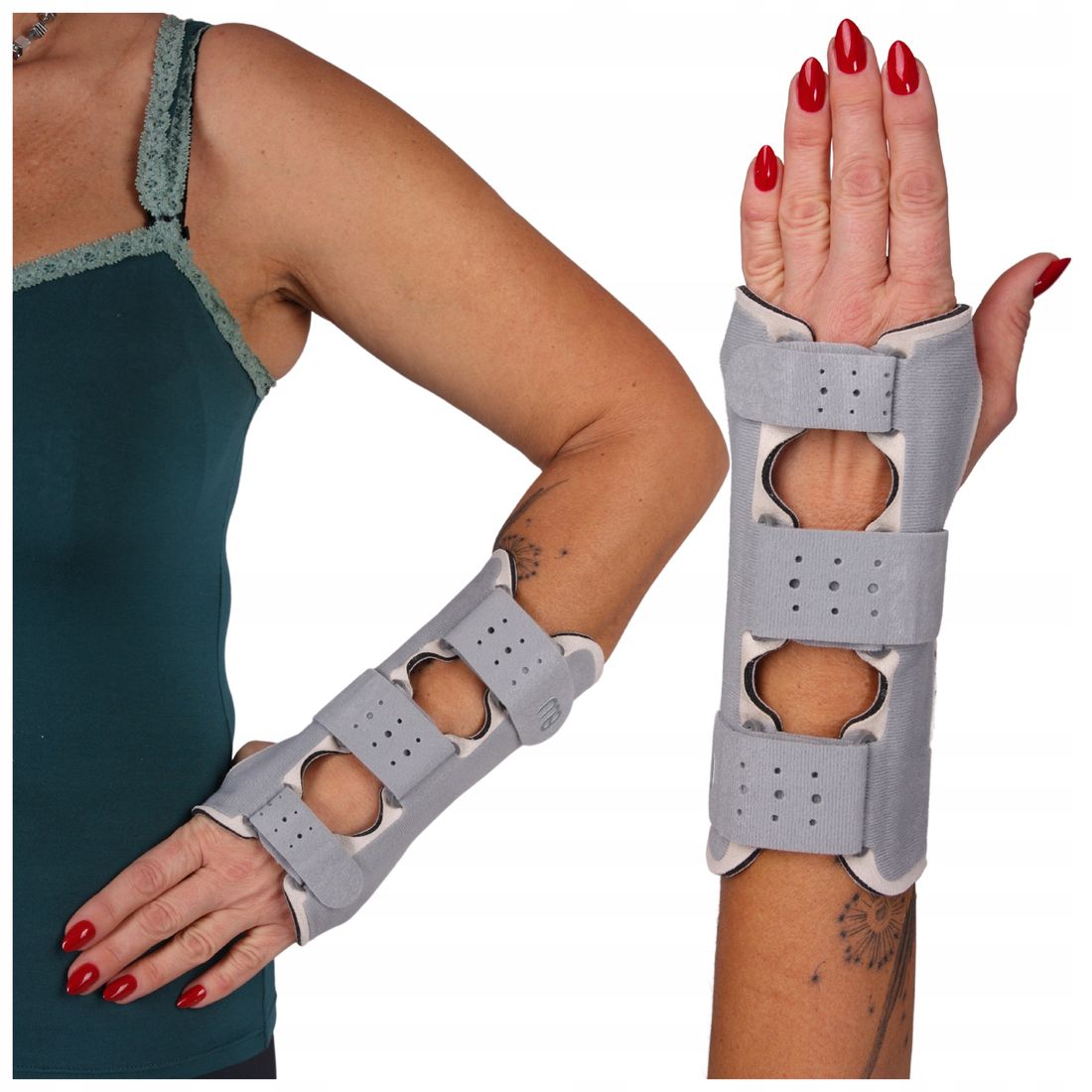 ORTEZA NADGARSTKA STABILIZATOR RĘKI DŁONI STABILIZUJĄCA NADGARSTEK L/P ...