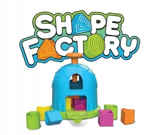 Fat Brain Toy Fabryka Kształtów Sorter Shape Factory – 228856093 - ERLI.pl