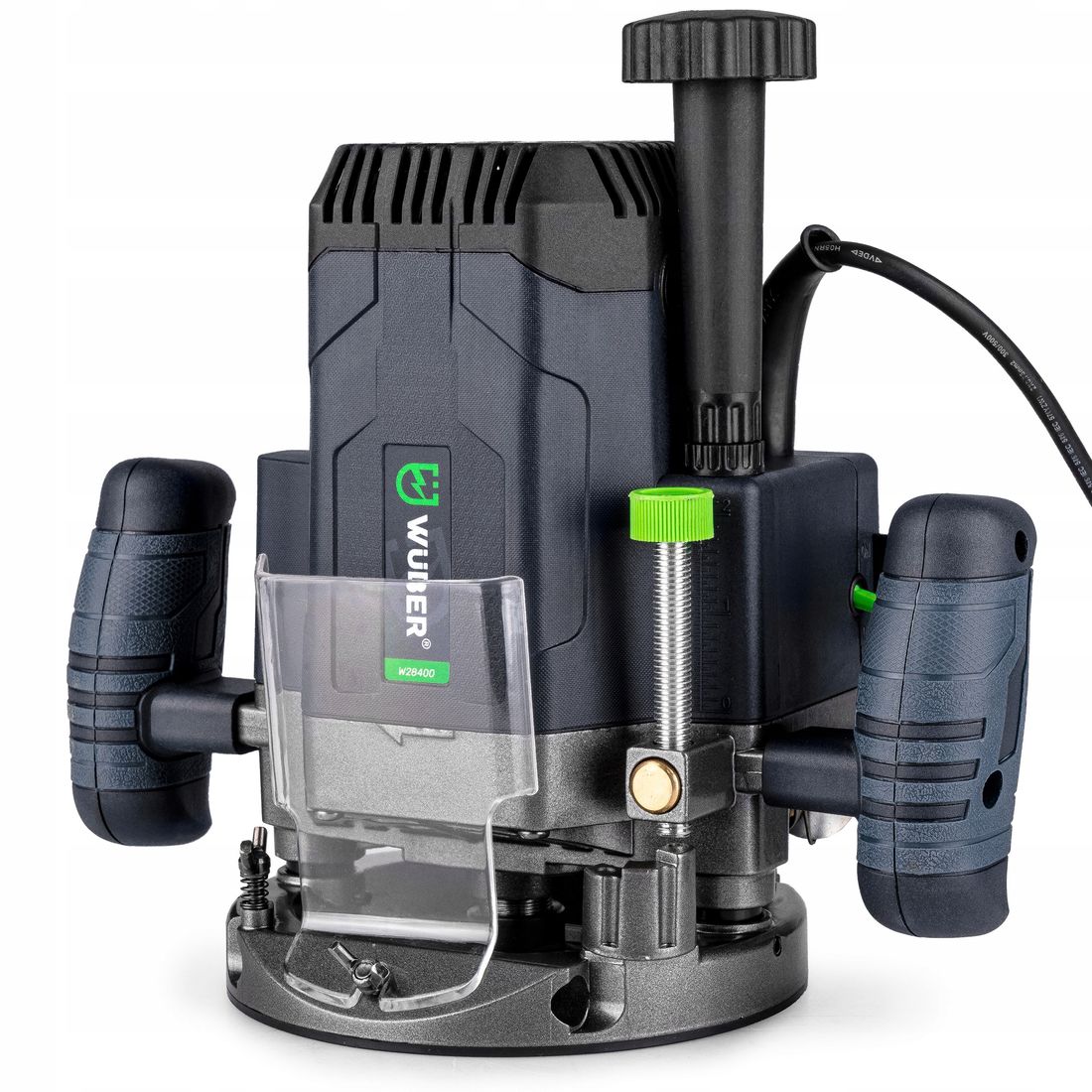 FREZARKA ELEKTRYCZNA GÓRNOWRZECIONOWA DO DREWNA 1600W + 12 FREZÓW ...