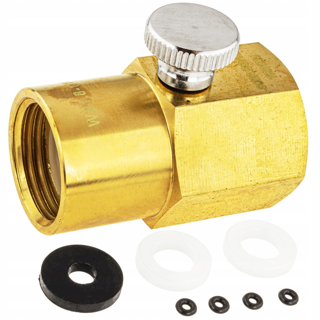 PRZETOCZKA Z GWINTAMI do SODASTREAM CO2 ADAPTER TR21-4 – 157661829 - ERLI.pl