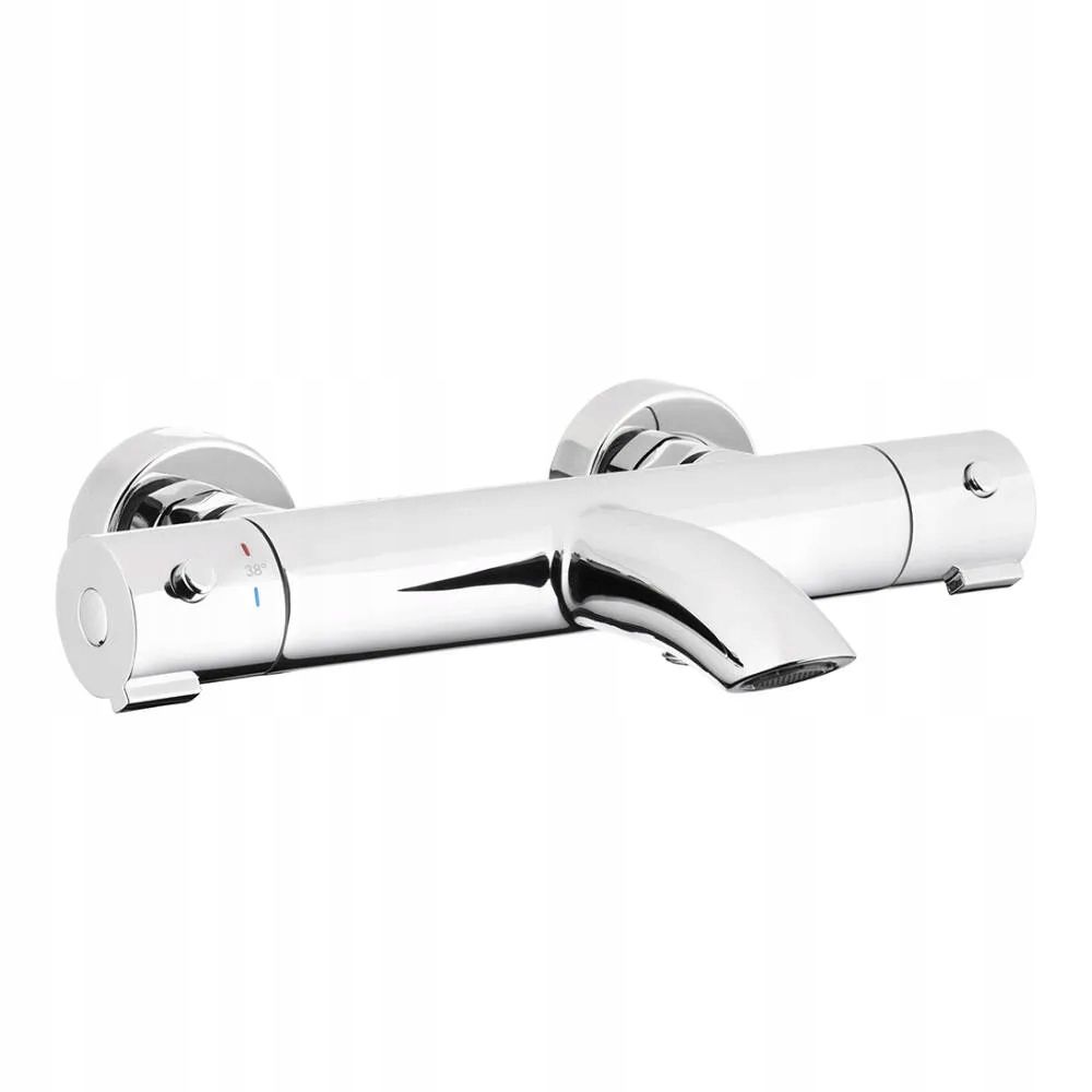 Bateria wannowa KFA Armatura ścienna termostatyczna chrom kran do wanny ...