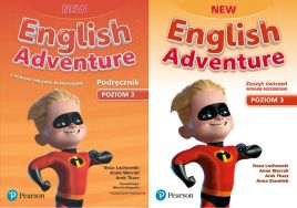 New English Adventure 3 KOMPLET PEARSON 2025 – 233424263 - ERLI.pl