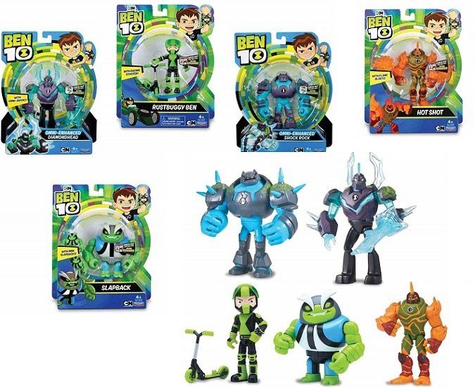Ben 10 zabawki figurki z bajki Epee 39610 - ERLI.pl