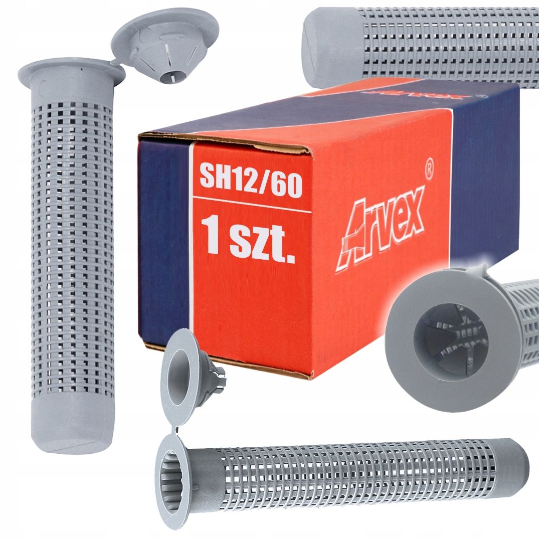 Tuleja siatkowa kotwa chemiczna 12x60 M6-M8 do kotwy chemicznej Arvex 1 szt – 234519473 - ERLI.pl