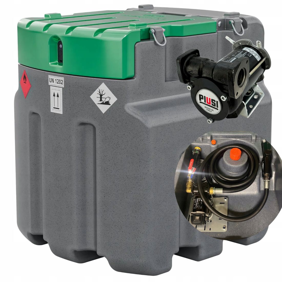 Zbiornik Na Paliwo Mobilny 950L JFC Truck Tank 50l/min 12V Zestaw ...