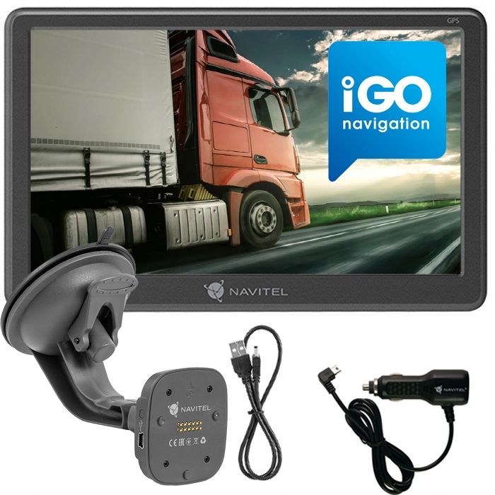 Nawigacja GPS samochodowa dla CIĘŻARÓWKI TIR iGO Primo Truck USB MAPY 2024 – 234683085 - ERLI.pl