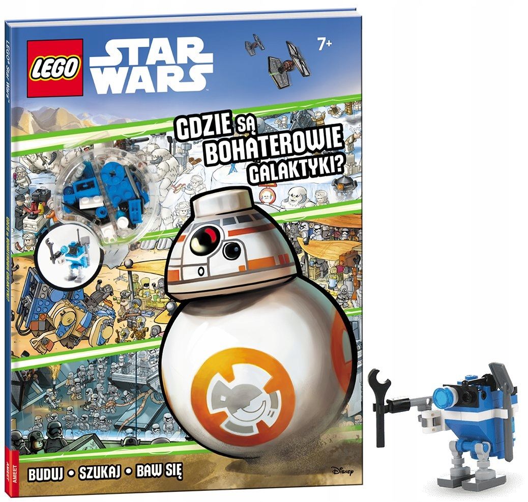 LEGO Star Wars Gdzie są bohaterowie galaktyki + figurka DROID-ROBOTNIK ...