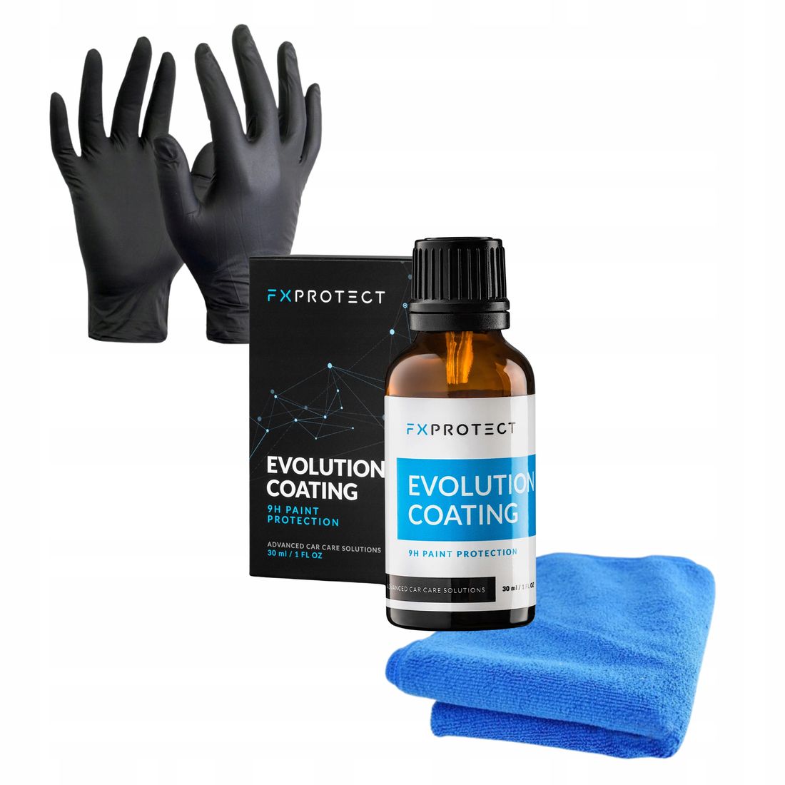 POWŁOKA CERAMICZNA 3 LATA Fx Protect Evolution Coating 9H 30 ml + GRATISY ! – 235248622 - ERLI.pl