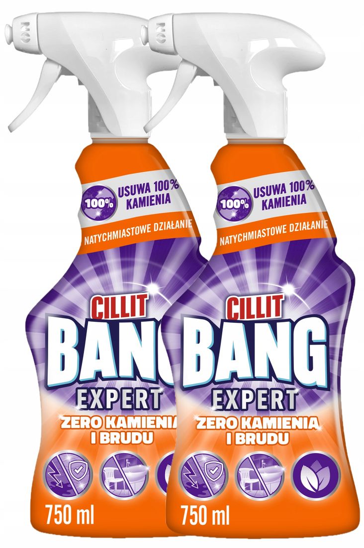 Cillit Bang EXPERT Power Cleaner Zero Kamienia i Brudu 750ml. Skuteczny ...
