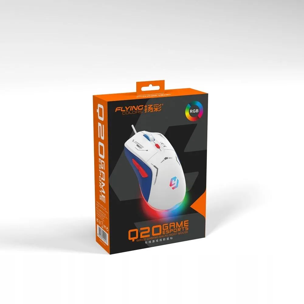 Mysz komputerowa przewodowa USB A Q20 – 236668892 - ERLI.pl