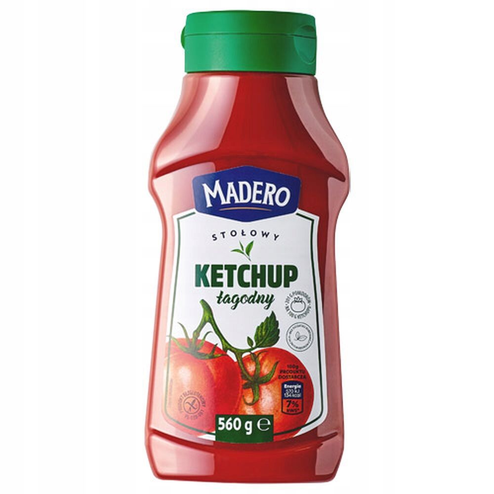 Madero Ketchup łagodny 560 g – 238110650 - ERLI.pl