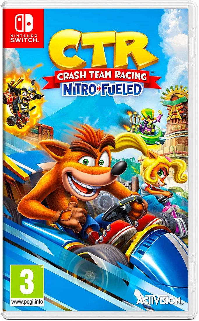 Crash Team Racing Nitro-Fueled Nintendo Switch – 238136215 - ERLI.pl