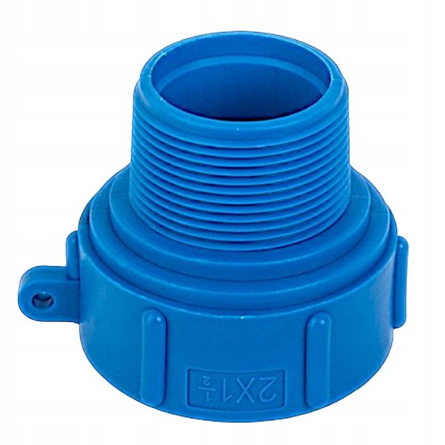 NAKRĘTKA REDUKCJA ZŁĄCZE IBC S60X6 PRZYŁĄCZE DO MAUZERA GZ 1 1/2" TRWAŁE – 225862744 - ERLI.pl