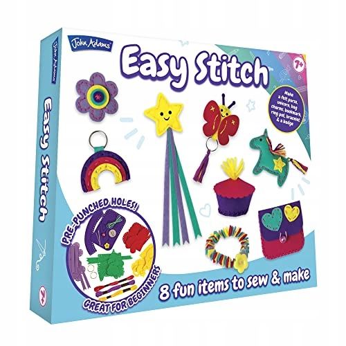 John Adams | Easy Stitch Craft Kit: 8 Fun Kits to sew and Make | Arts ...