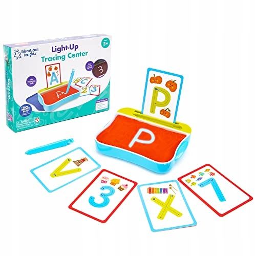 Learning Resources Light-Up Tracing Centre Alphabet Activity Set, Preschool – 239141456 - ERLI.pl