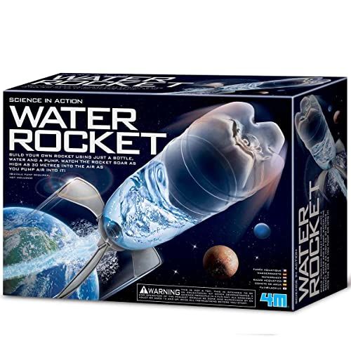 4M Water Rocket, Science Kit to build your own rocket using a bottle ...