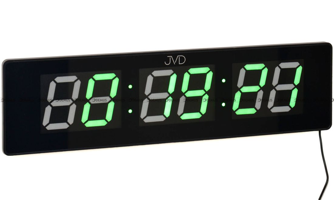 Zegar cyfrowy z dużym wyświetlaczem LED JVD DH4813.2 - 49,5x13,5 cm ...