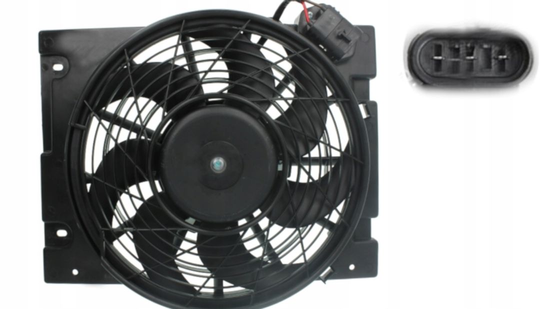 WENTYLATOR CHŁODNICY do opel astra g zafira a – 21337169 - ERLI.pl