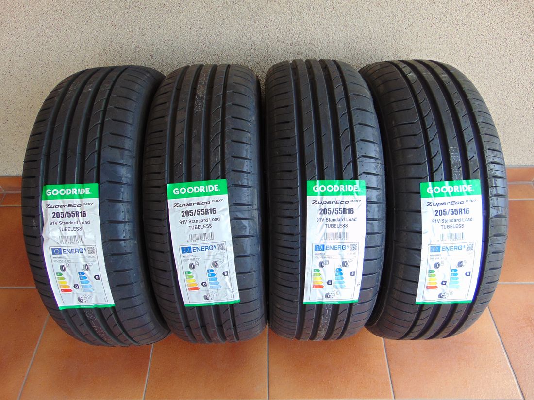 4 x Opony letnie 205/55 R16 Goodride SUPER JAKOŚĆ – 240228579 - ERLI.pl