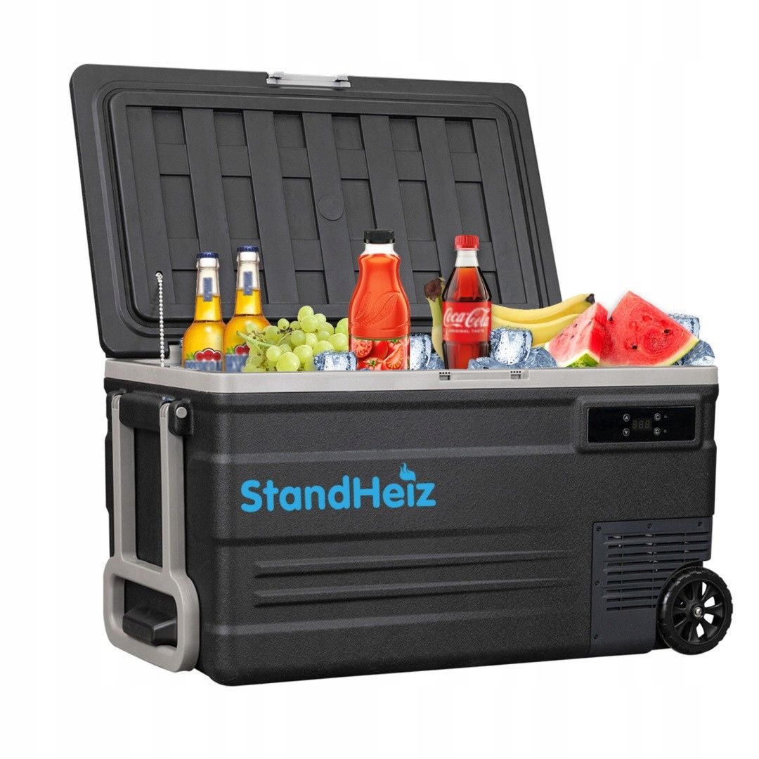 LODÓWKA TURYSTYCZNA KOMPRESOROWA 50l BLUETOOTH, BUS, CIĘŻARÓWKI ...