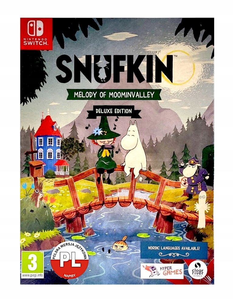 SNUFKIN: MELODY OF MOOMINVALLEY DELUXE EDITION / SWITCH / NOWA W FOLII ...