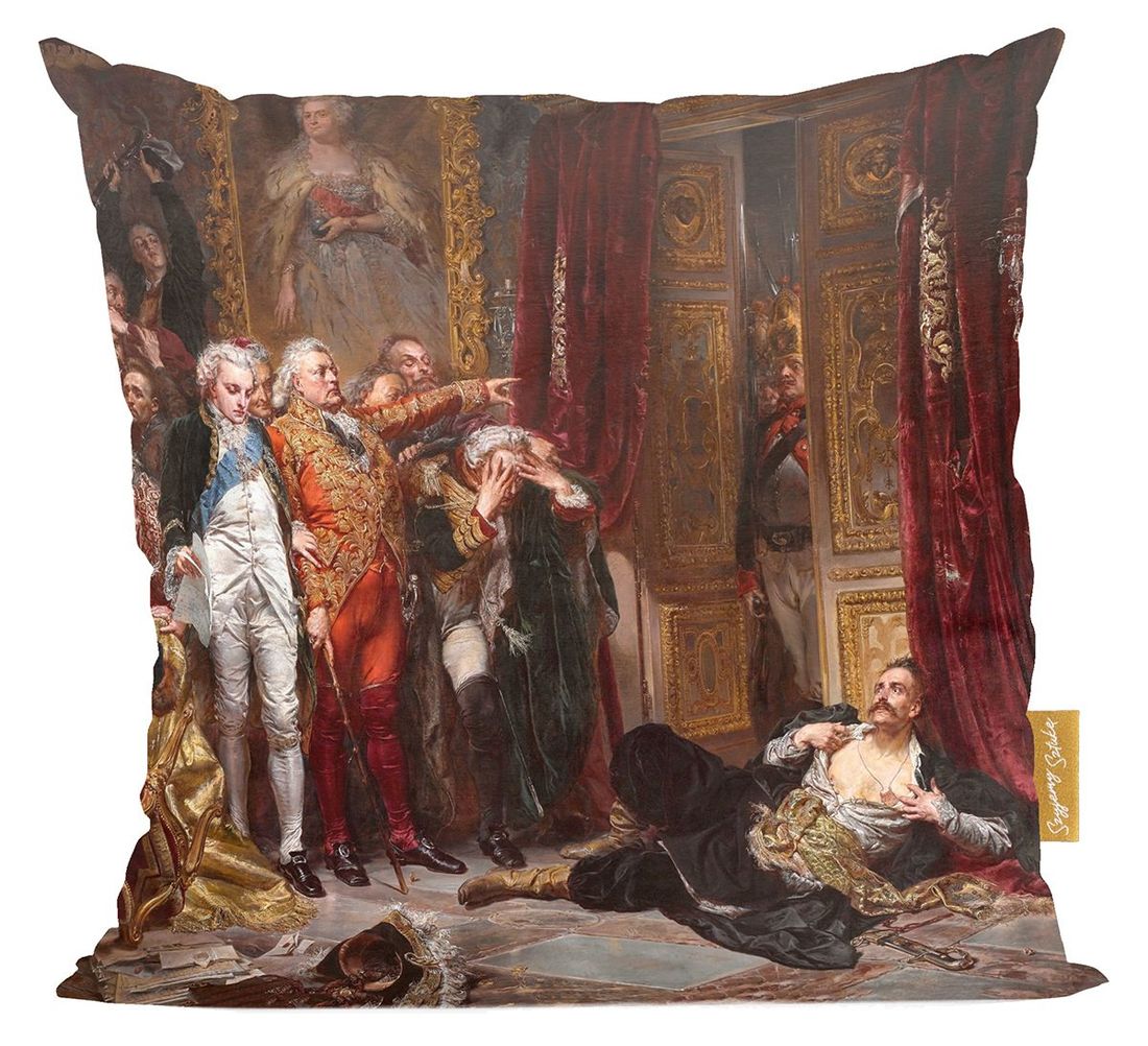 Poduszka Rejtan - Upadek Polski Jan Matejko – 234504490 - ERLI.pl
