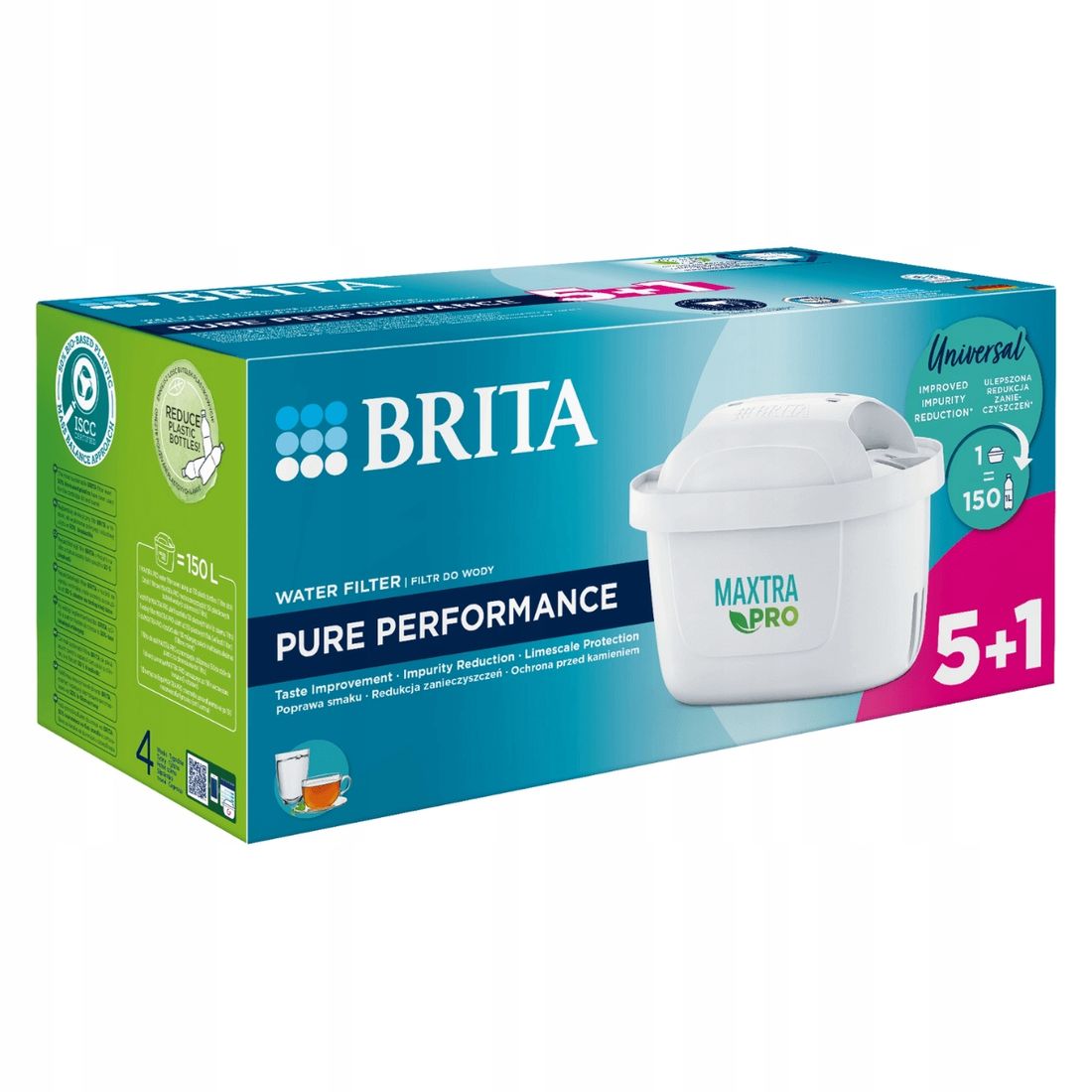 BRITA MAXTRA PLUS + PRO NEW WKŁAD FILTR DO WODY 5+1 SZT – 148354823 ...