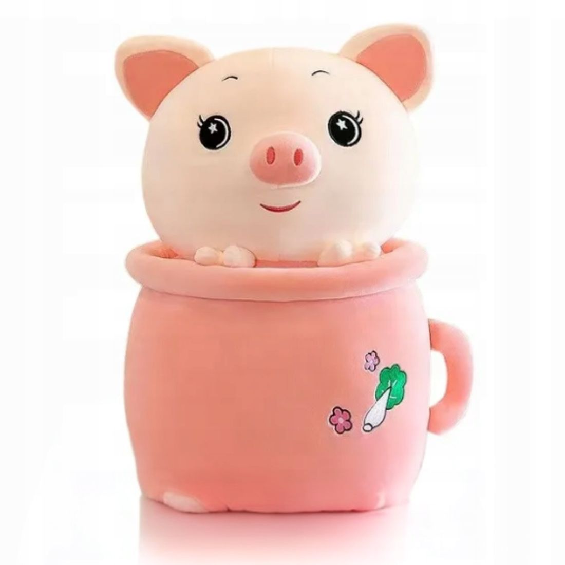 ŚWINKA W KUBKU MASKOTKA MIŚ PLUSZAK DLA DZIECI TIKTOK VIRAL PRZYTULANKA ...