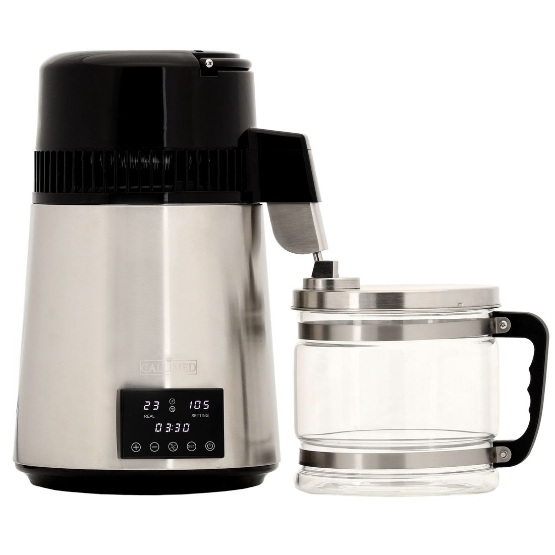 Destylarka destylator do wody 4l elektryczna z systemem chłodzenia 4000 ml – 241957178 - ERLI.pl