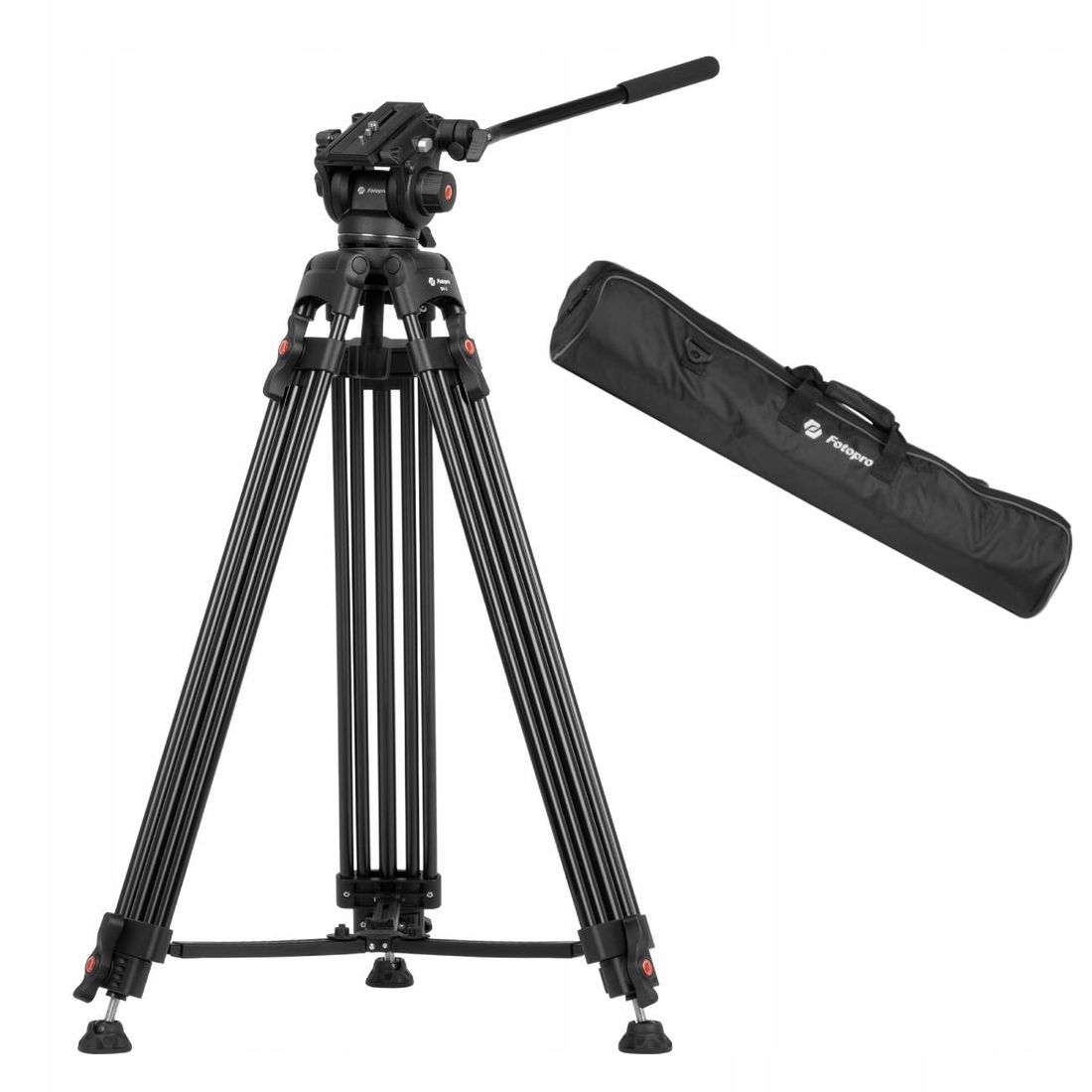 FOTOPRO STATYW FOTOGRAFICZNY STOJAK TRIPOD DO APARATU KAMERY 180CM ...